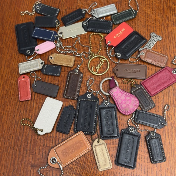 Coach | Bags | Coach Hang Tags Keychain Bundle | Poshmark
